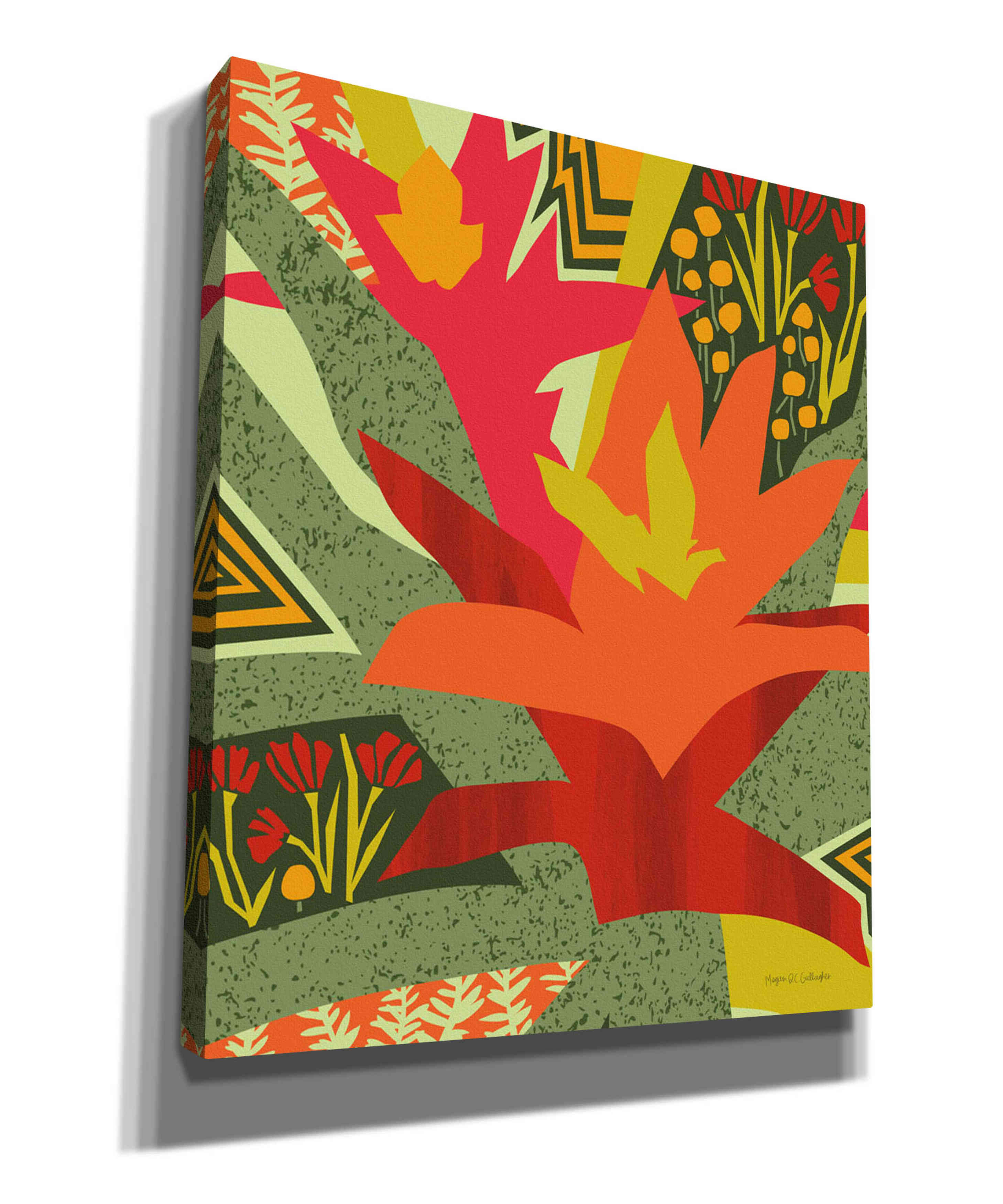 Winston Porter Bromeliad by Megan Gallagher - Wrapped Canvas Graphic ...