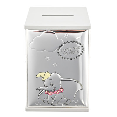 Disney Silver Dumbo Money Box | Wayfair.co.uk