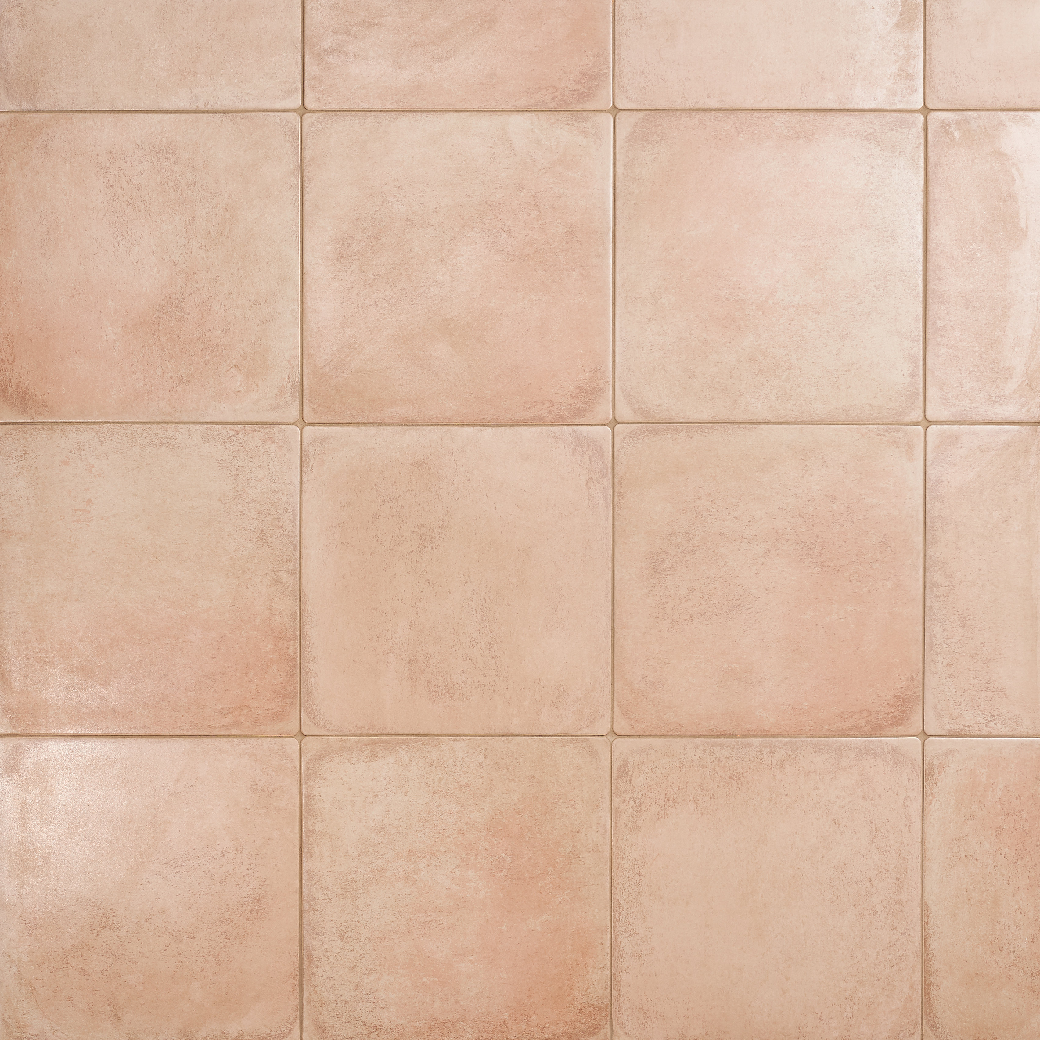 Bond Tile Kaleo 14.17 in. x 14.17 in. Matte Porcelain Terracotta Look ...