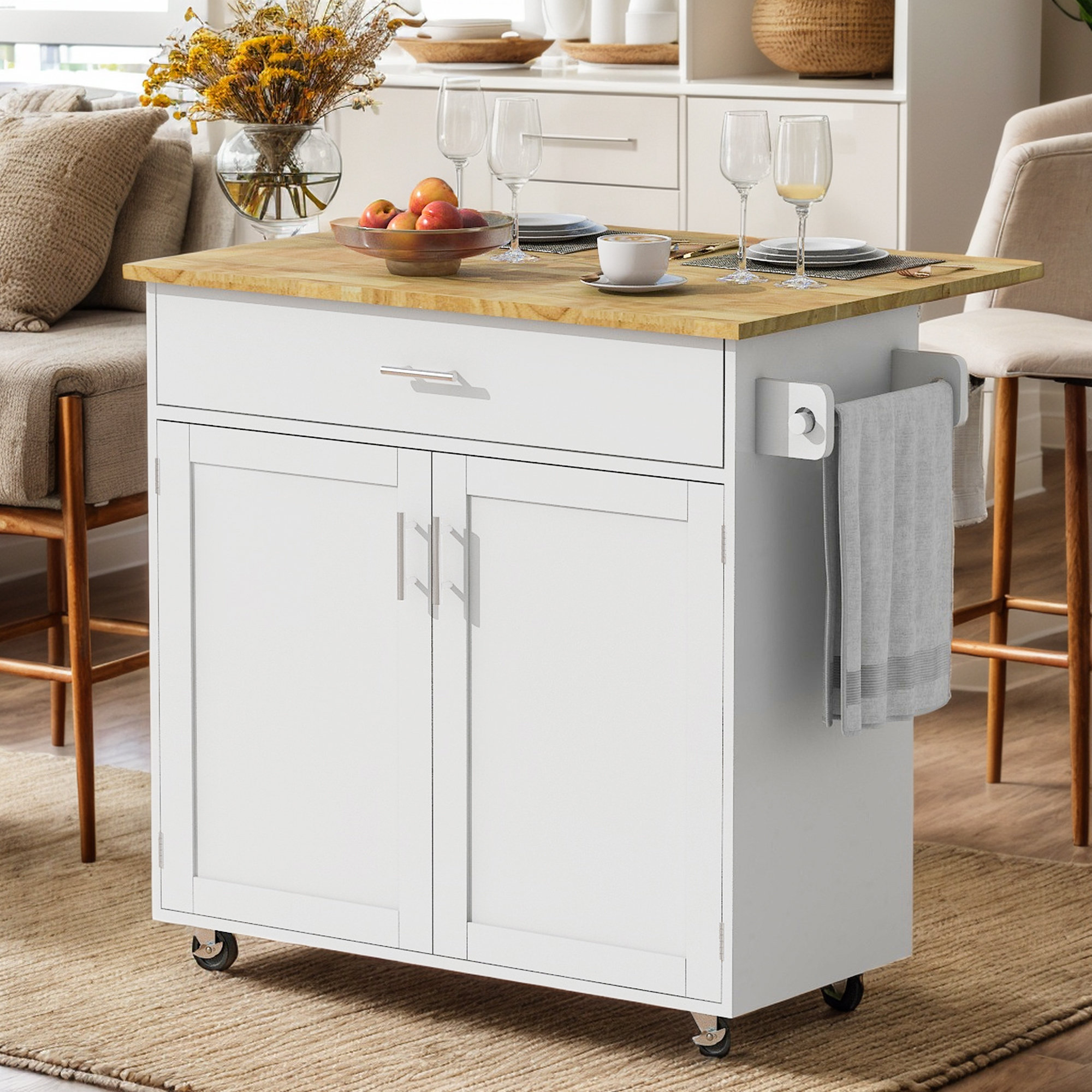 Winston Porter Kitchen Island - Wayfair Canada