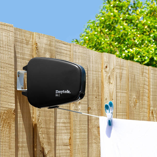 Daytek Steel Retractable Clothesline with Steel Post & Reviews | Wayfair
