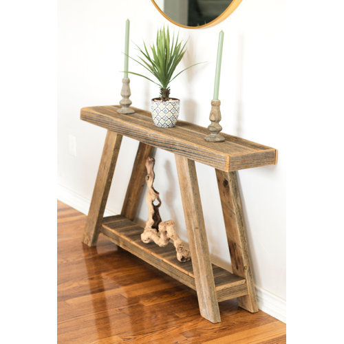 Millwood Pines 46'' Solid Wood Console Table & Reviews - Wayfair Canada