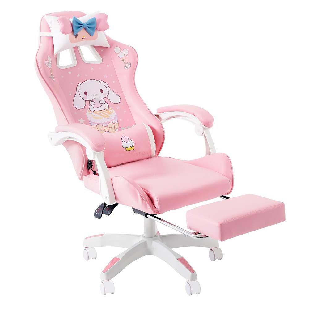 Inbox Zero Gaming Chair Adults Gaming Chair Cute Computer Leather ...