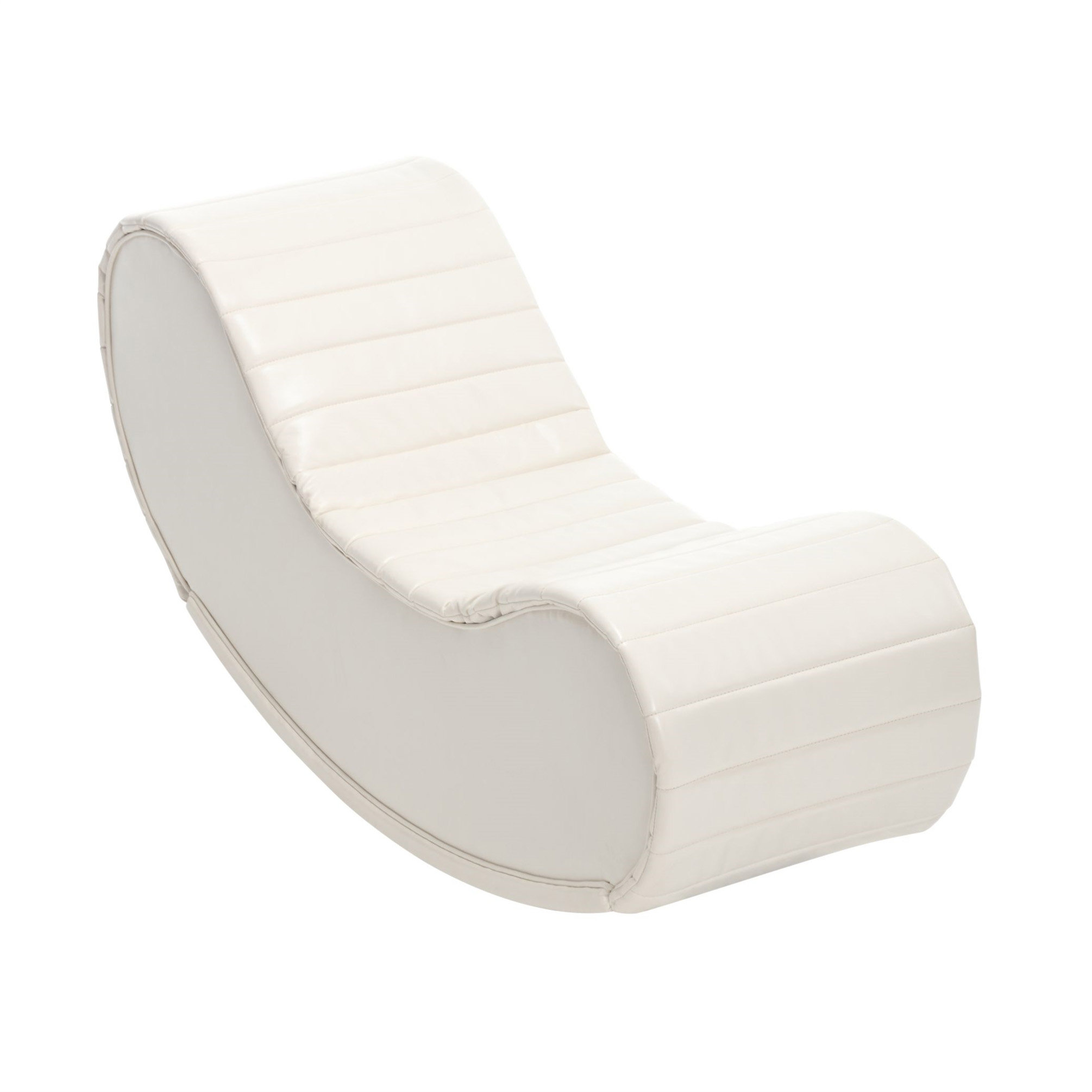 Wrought Studio Rocking Leisure Bench,Relax Yoga Chaise, Modern Faux ...