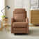 Ebern Designs Stralka Upholstered Swivel Recliner & Reviews | Wayfair