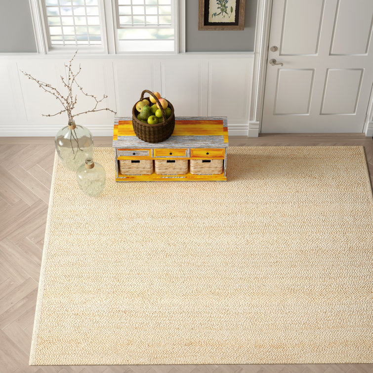 Birch Lane™ Auckland Handmade Flatweave Jute/Sisal Natural Area Rug ...