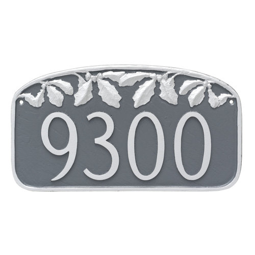 Montague Metal Products Rectangle Wall Plaque | Wayfair