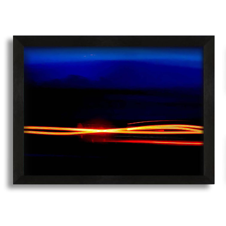 Ivy Bronx Electric Dawn - Picture Frame Photograph on Canvas | Wayfair ...