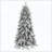 Red Barrel Studio® Flocked Christmas Tree Pre-Lit W/LED Lights ...