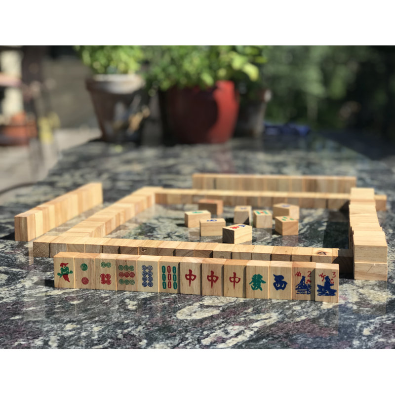 Verve Culture Wooden Mahjong Set | Wayfair