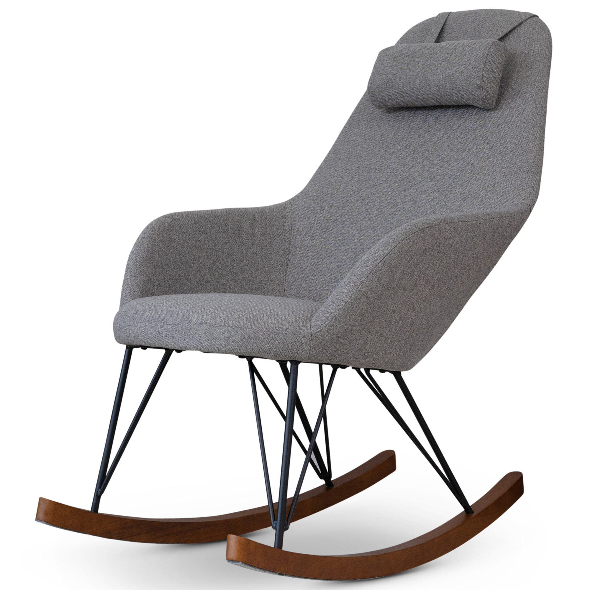 Corrigan Studio® Chloe Mid Century Modern Rocker Livingroom And Bedroom ...