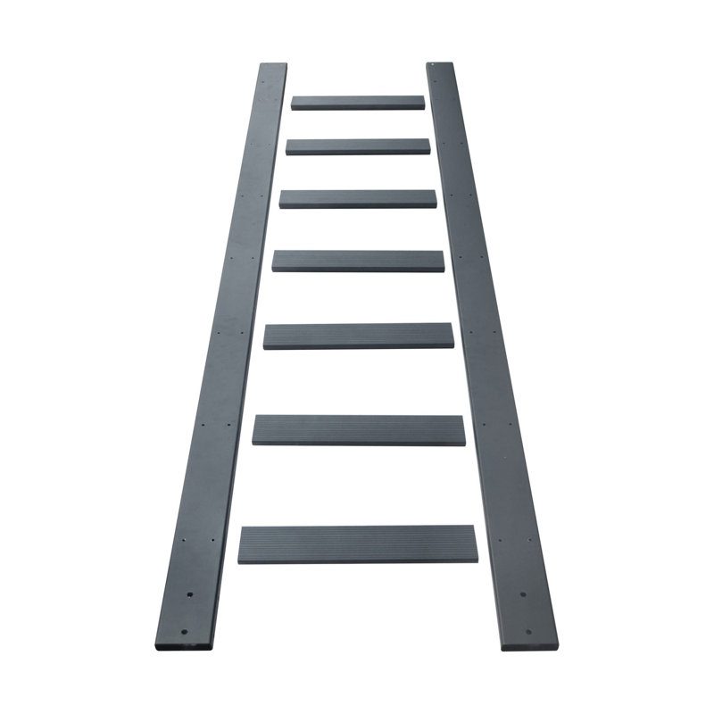 WFX Utility™ 8 - Step Aluminum Lightweight Folding Straight Ladder ...