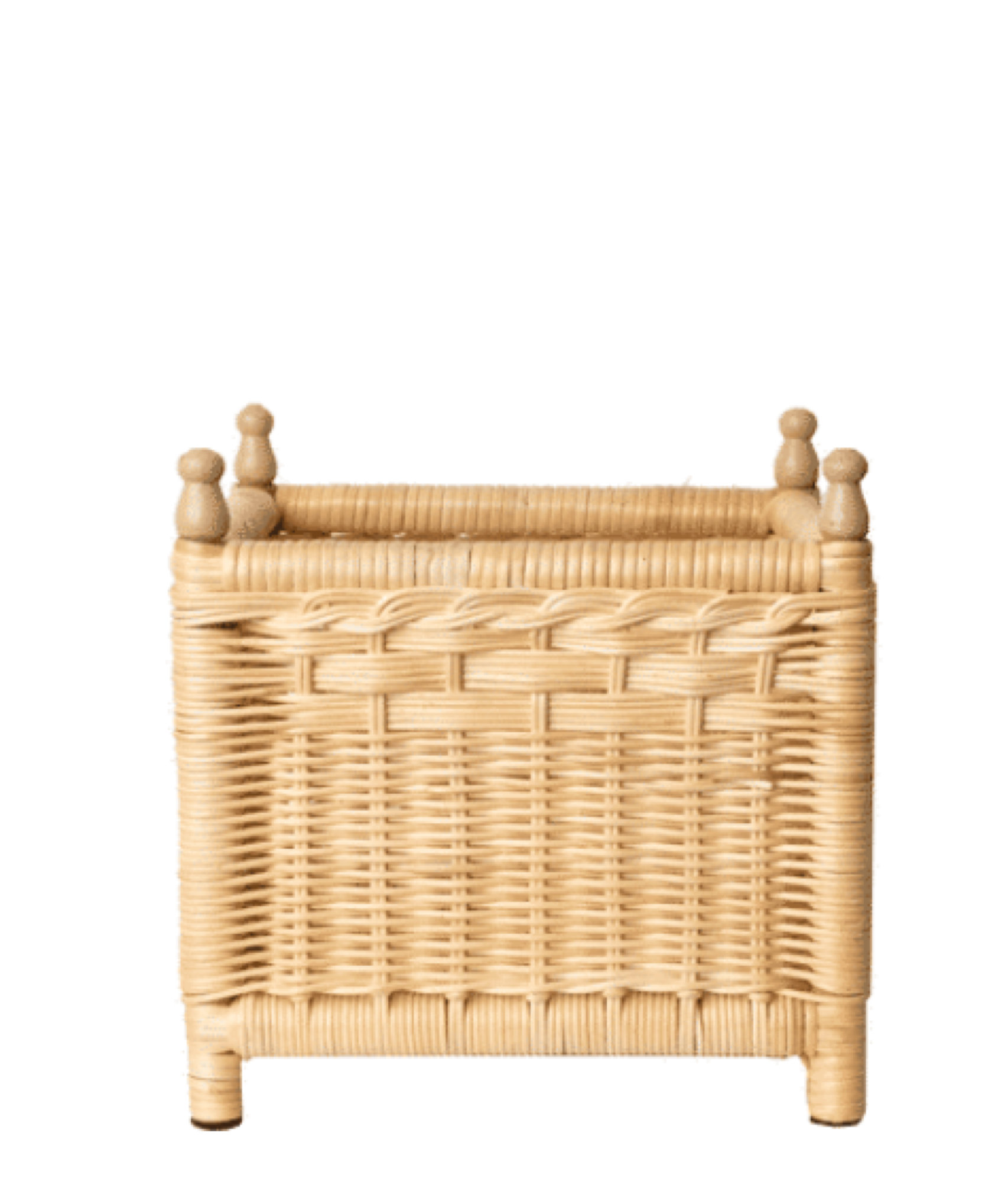Bay Isle Home™ Furtado WICKER BOX PLANTERS SOFT GREEN | Wayfair