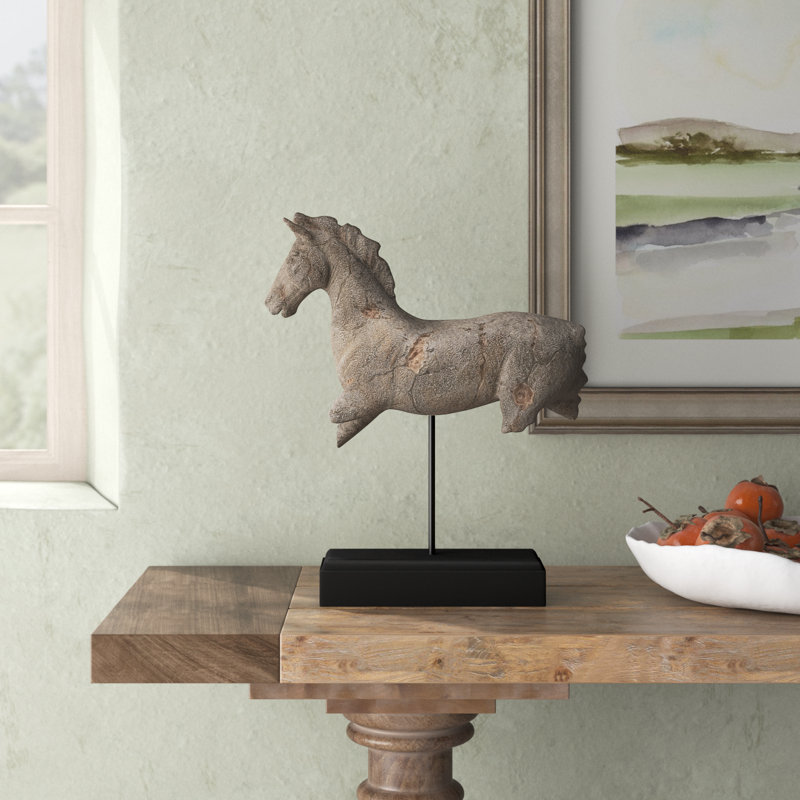 Birch Lane™ Lionel Horse Animals Figurine / Sculpture & Reviews | Wayfair