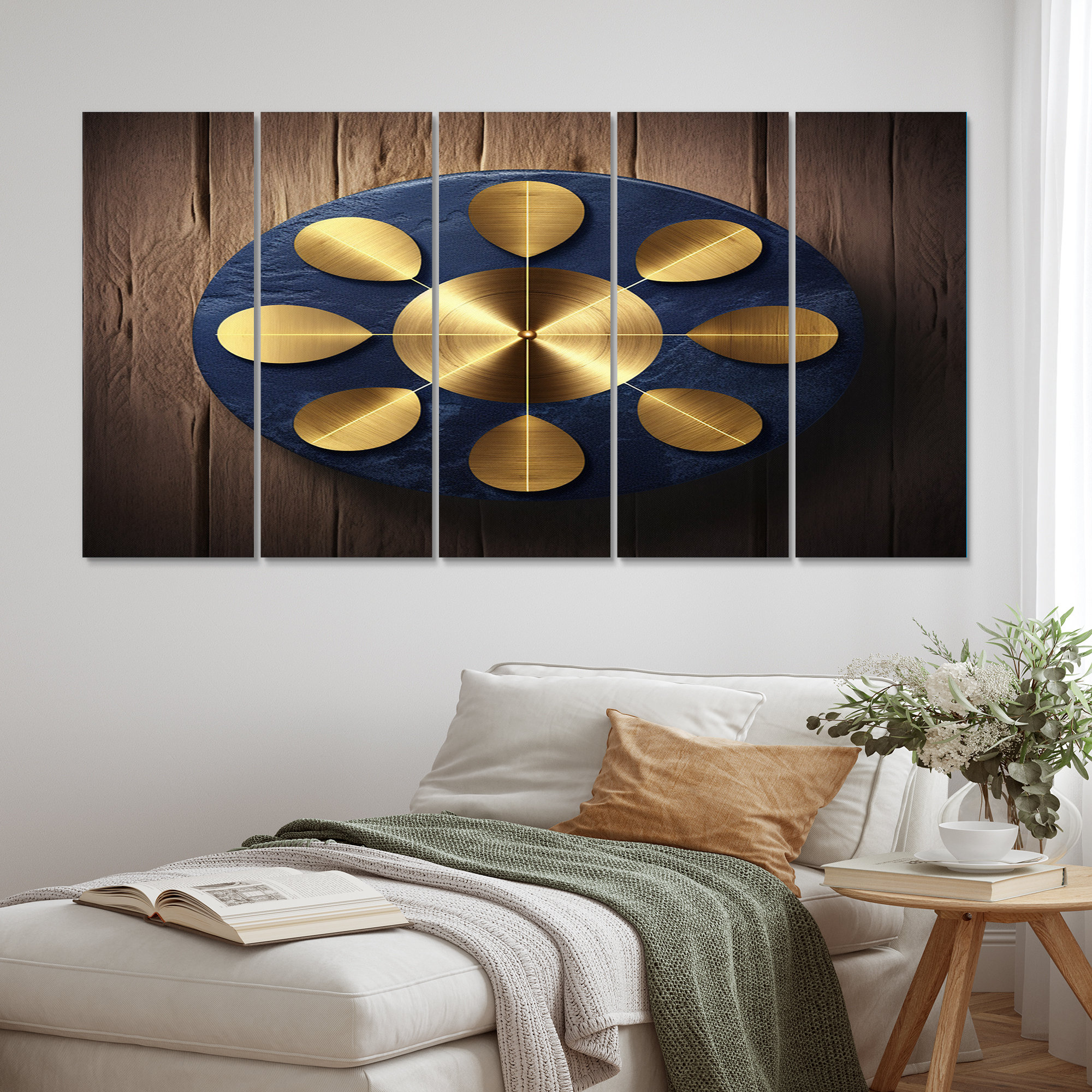 Latitude Run® Sacramental Blue Sacred Geometry Seal II - Modern ...