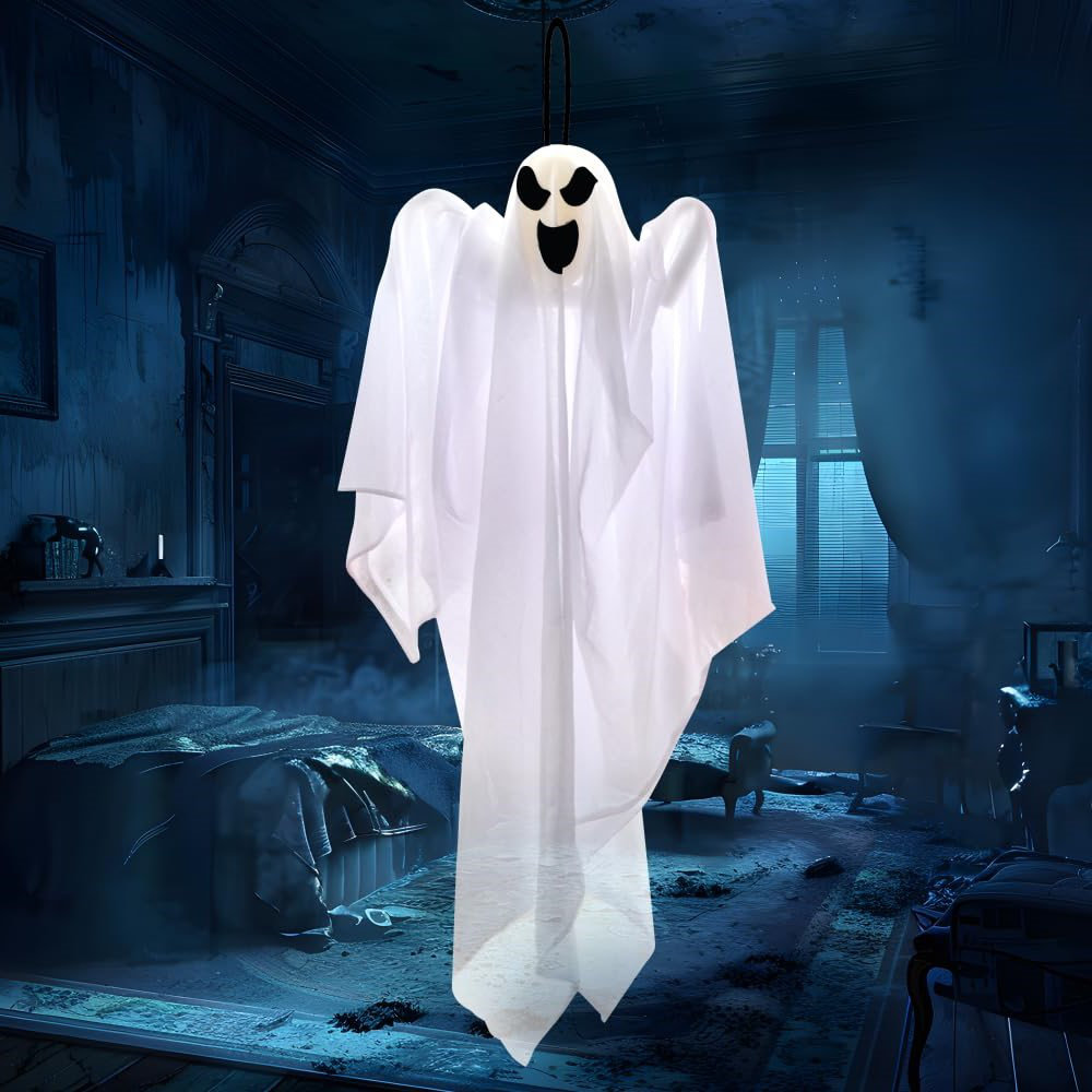 The Holiday Aisle® 27.5" Halloween Ghosts Decorations Outdoor ...