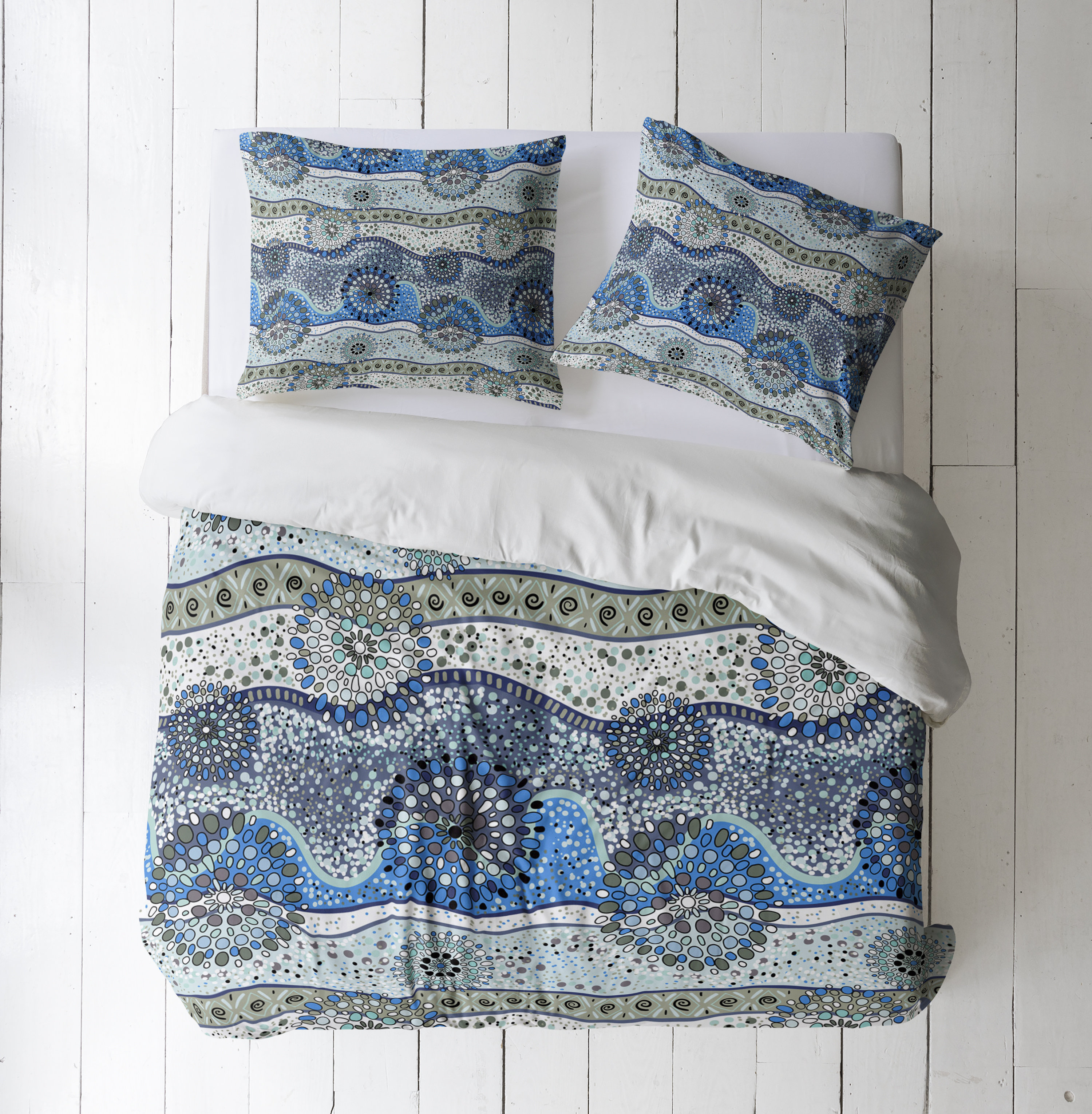 Folk N Funky Polyester Duvet Cover Set | Wayfair