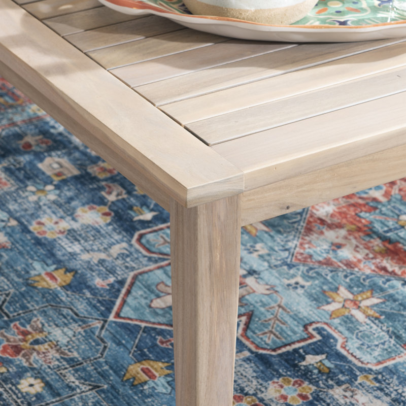 Joss & Main Amina Solid Wood Square Coffee Table & Reviews | Wayfair