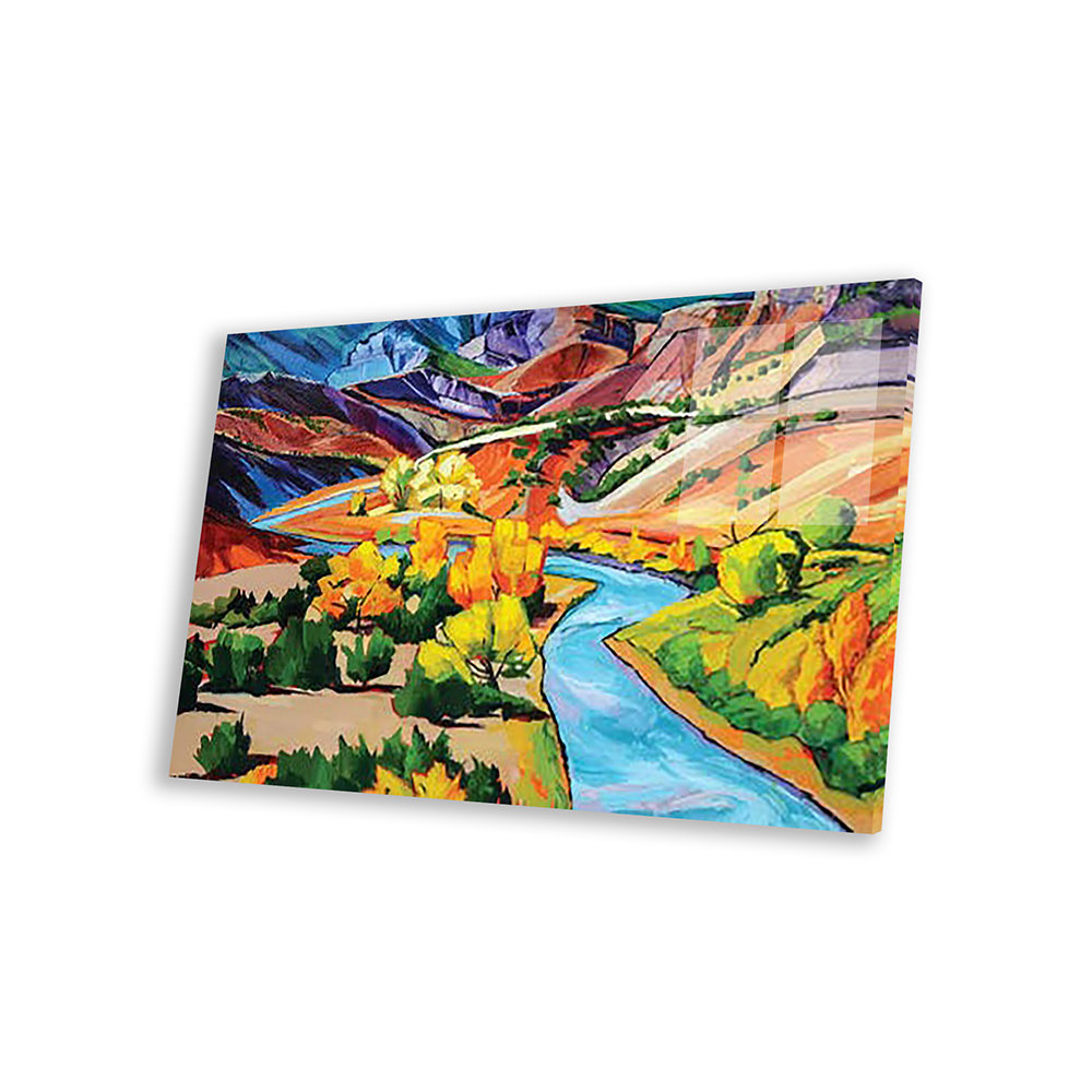 Red Barrel Studio® October in New Mexico by Maxine Shore - Unframed ...