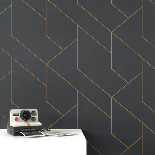 Wayfair | Geometric Wallpaper You'll Love in 2023