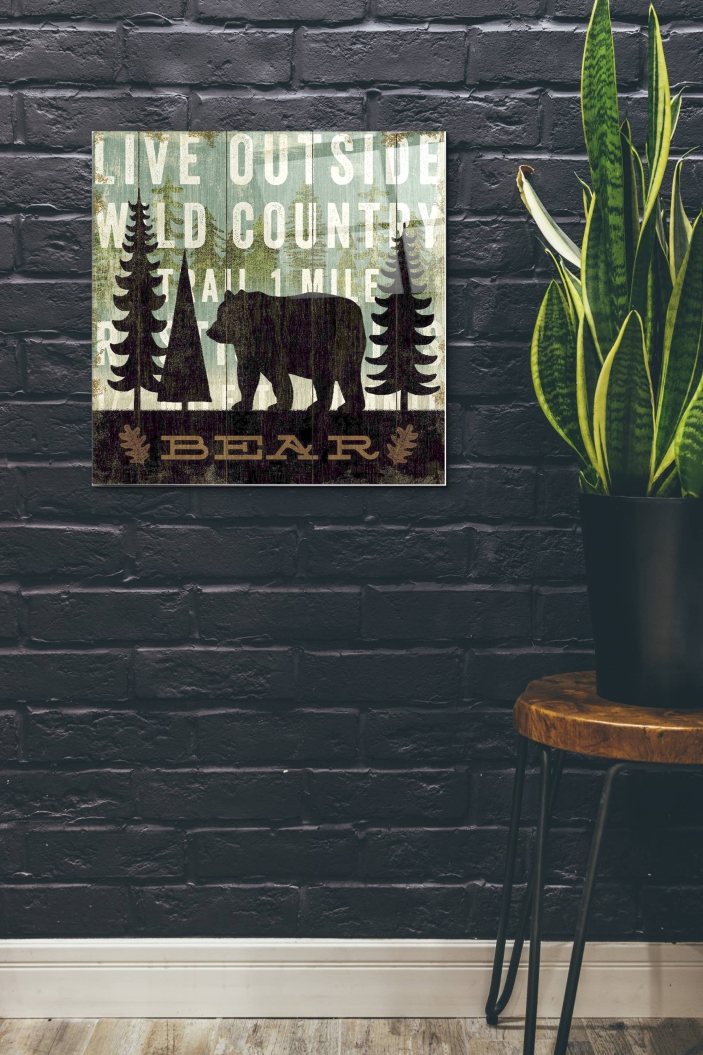 Millwood Pines " Simple Living Bear " by Michael Mullan | Wayfair
