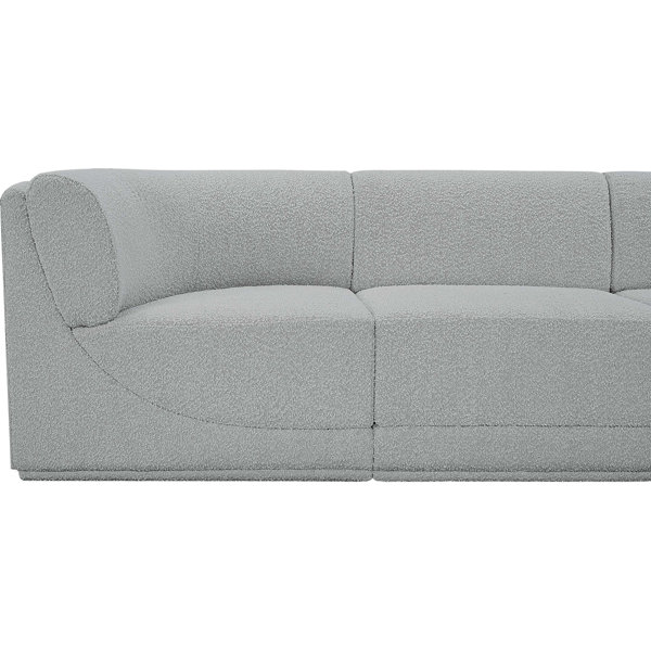 Wrought Studio™ Izick 6 - Piece Upholstered Sectional | Wayfair