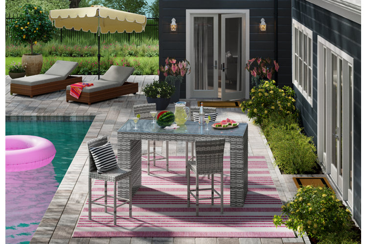 15 Pool Furniture Ideas to Upgrade Your Poolside Space | Wayfair