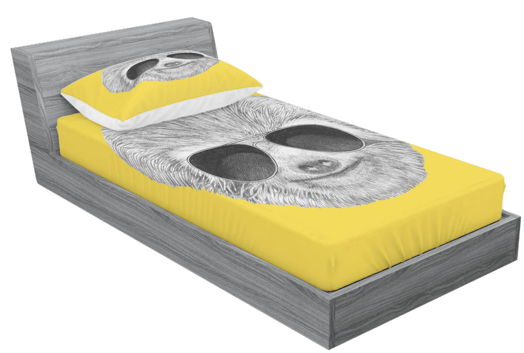 Ambesonne Sloth Sheet Set | Wayfair