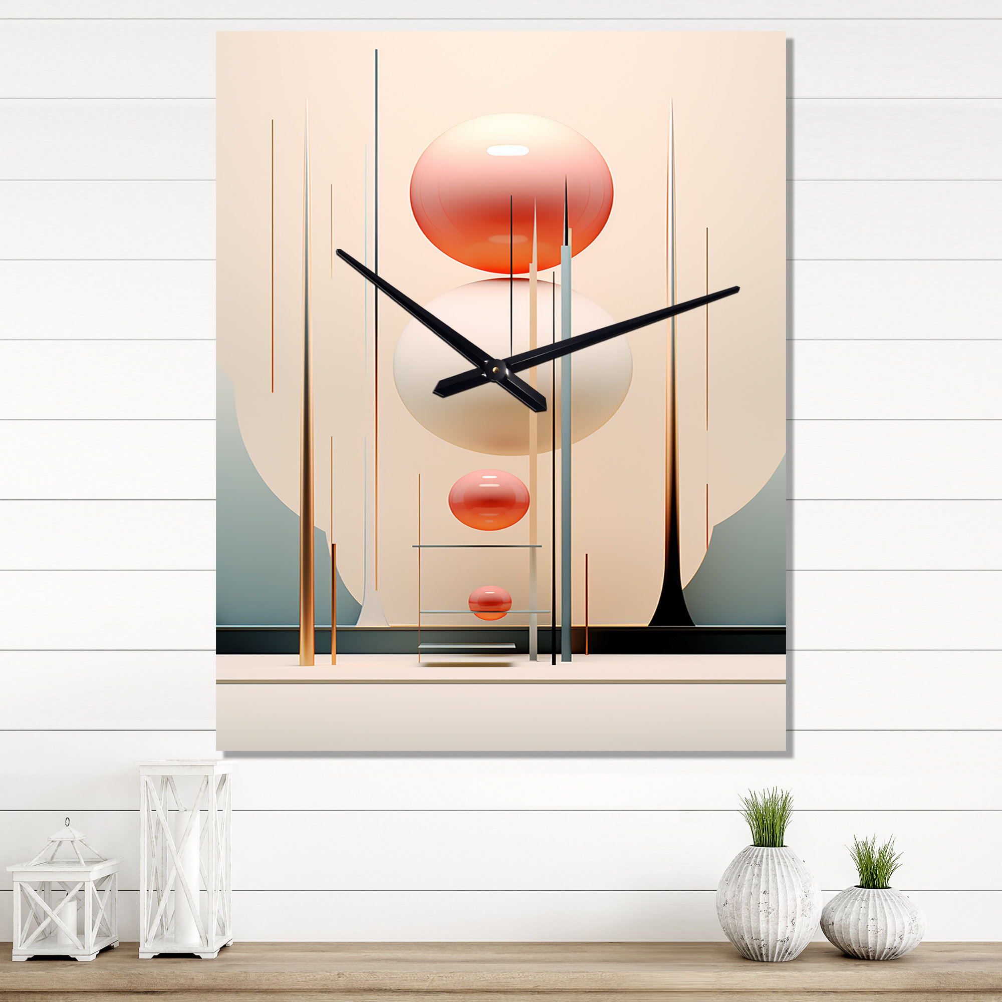 Design Art Obsequious Traditions Retro Pink Illustration II - Abstract ...