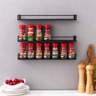 Wrought Studio™ 3 Piece Modern Matte Black Spice Rack & Reviews | Wayfair