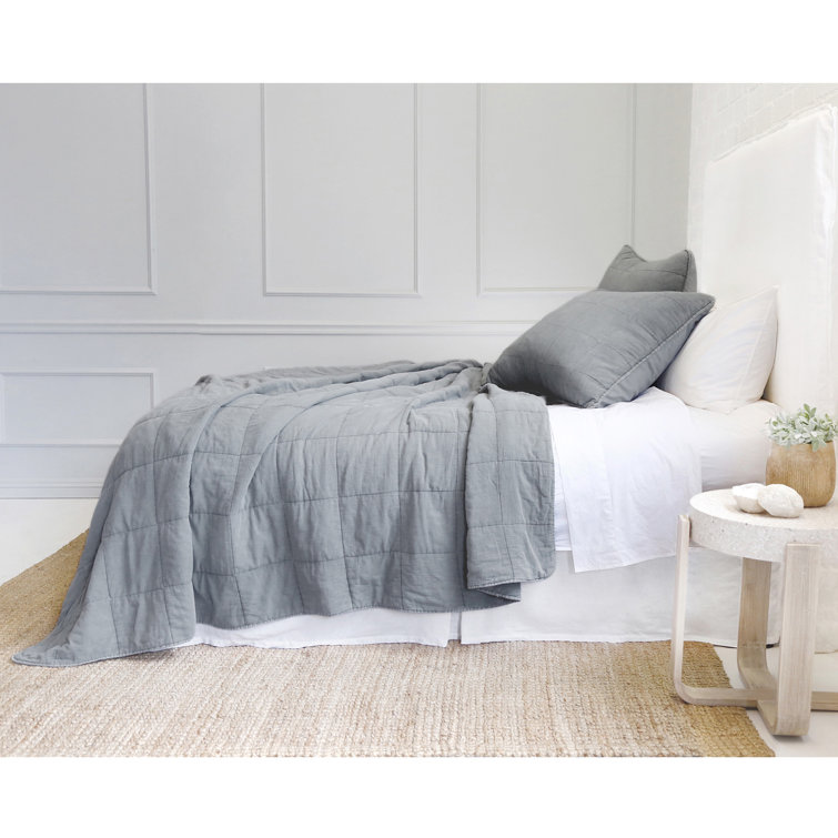 Pom Pom At Home Antwerp Modern & Contemporary Cotton Quilted Coverlet ...