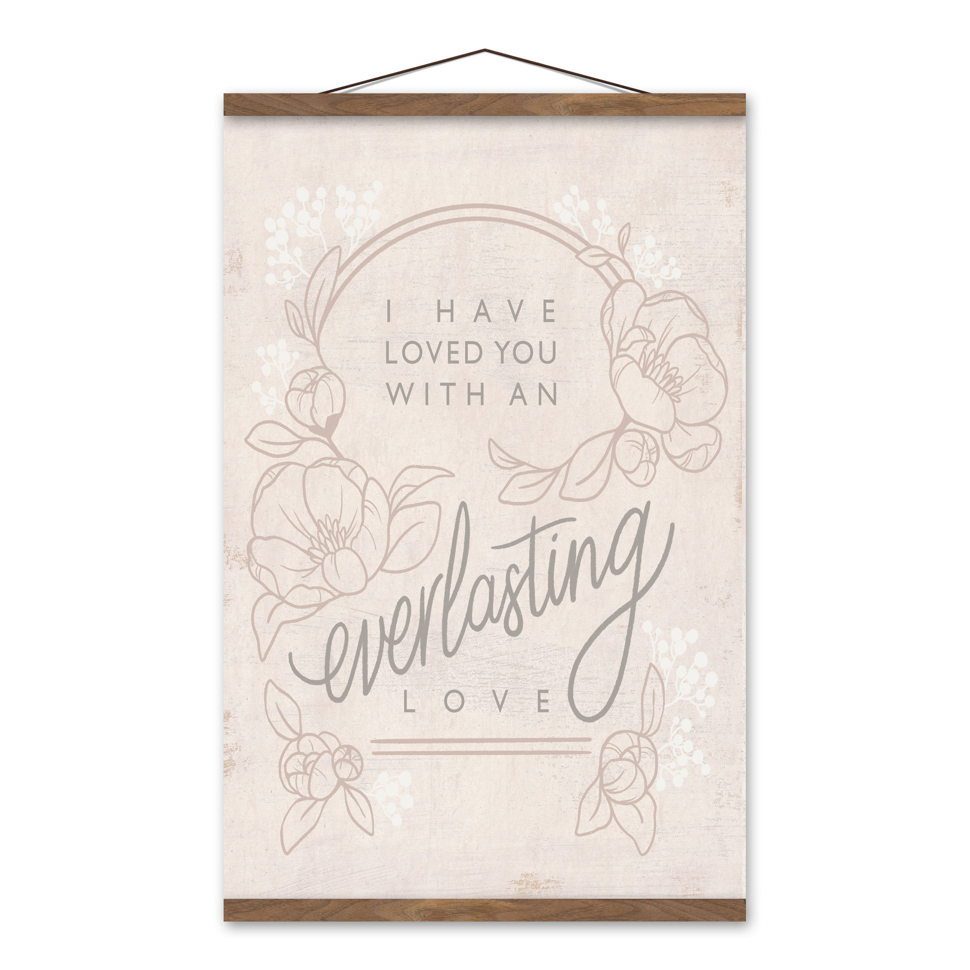 August Grove Everlasting Love - Unframed Print on Canvas - Wayfair Canada