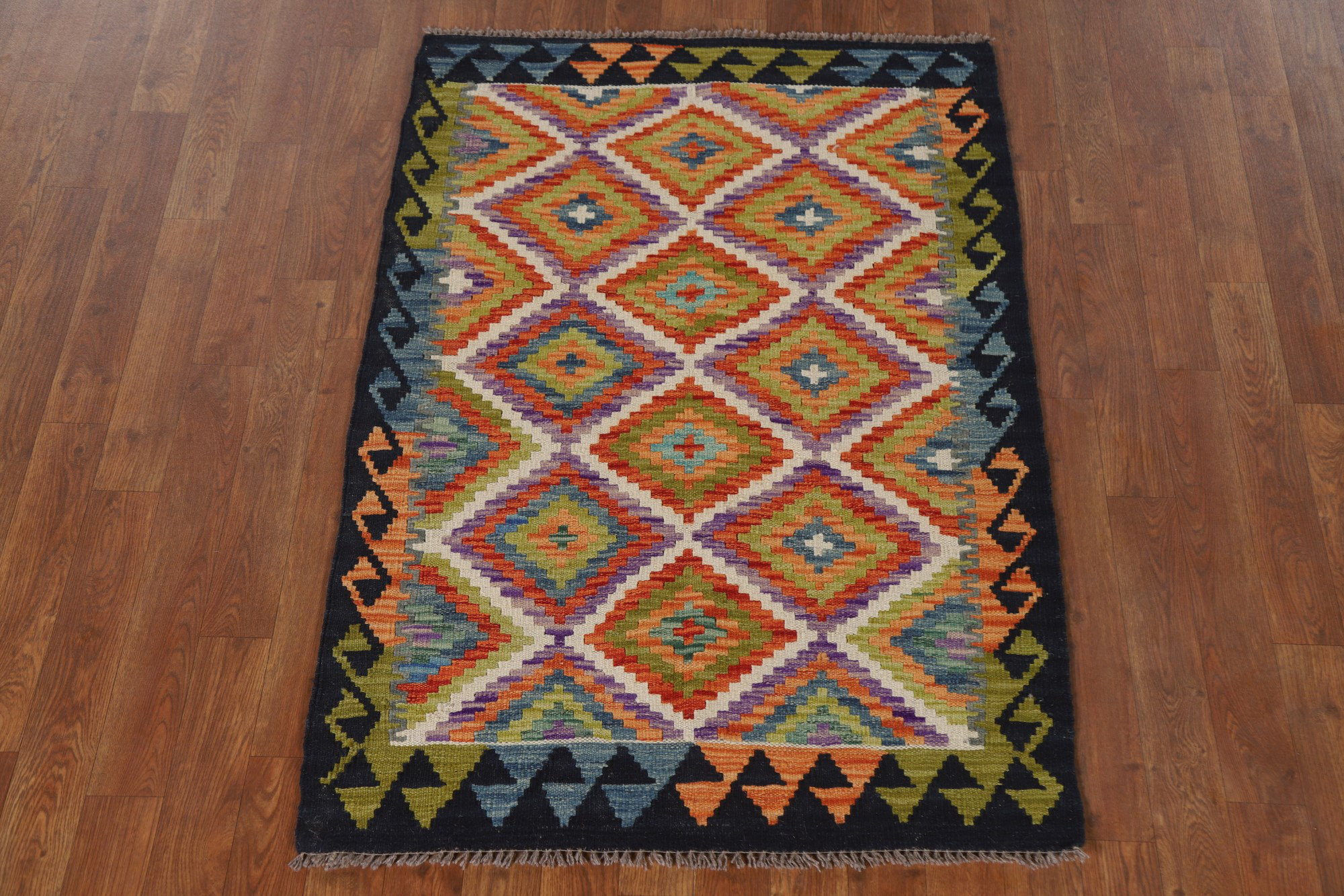 Dakota Fields South Western Kilim Oriental Accent Rug 3x4 | Wayfair