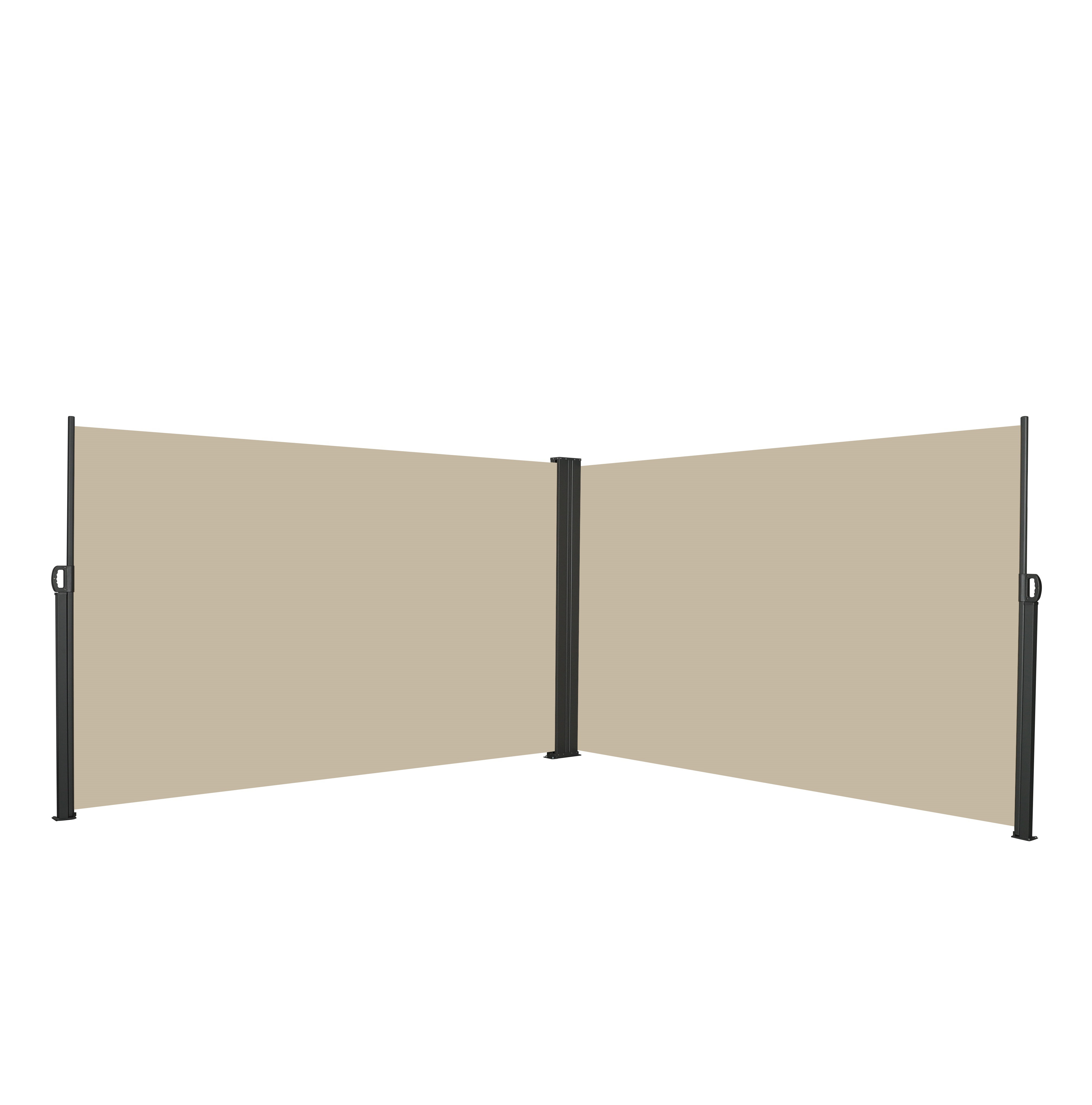 Novobey 275.6" x 70.86" Retractable Side Awning, Waterproof & UV ...