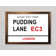 Bright Star Pudding Lane Signs - Single Picture Frame Print | Wayfair.co.uk