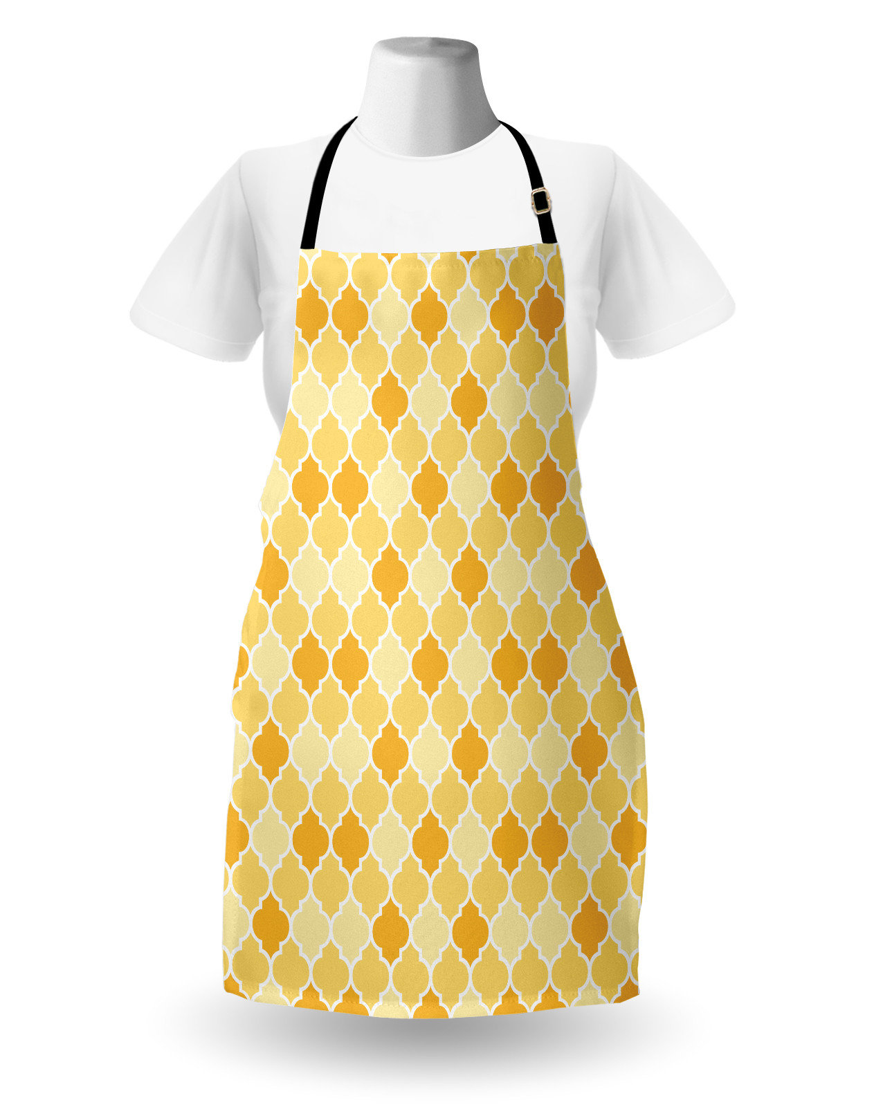East Urban Home Geometric Shapes Shapes Bib Apron | Wayfair