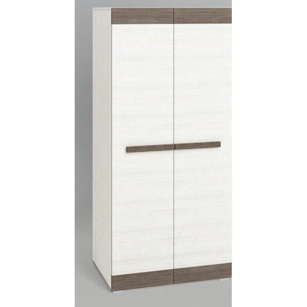 17 Stories Azara 2 Door Manufactured Wood Wardrobe | Wayfair.co.uk