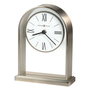 Silver Mantel & Tabletop Clocks You'll Love | Wayfair