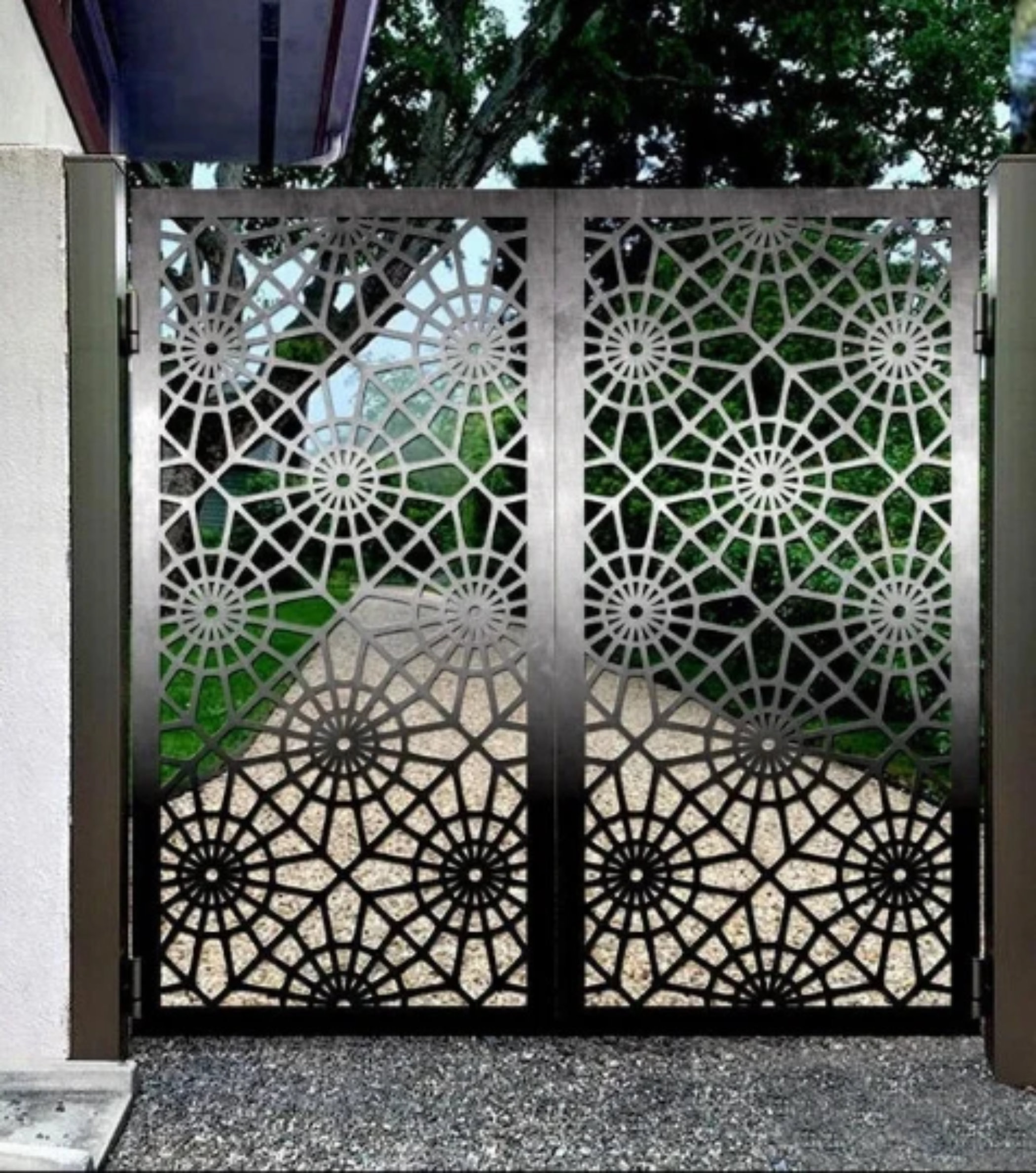 TAIMCO Flower Metal Gate - Wayfair Canada