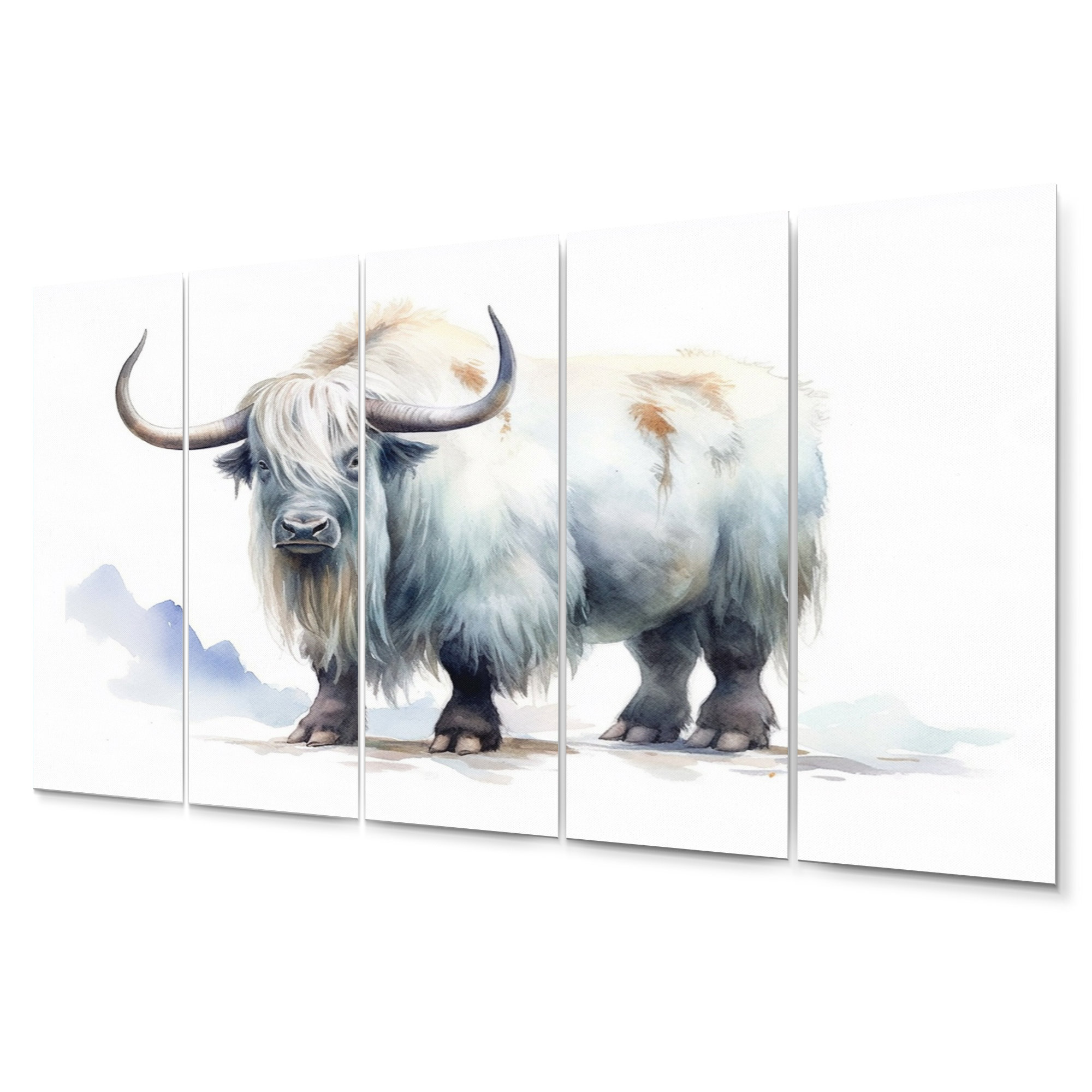 Design Art Domestic Yak III - Yaks Metal Wall Art Set - Wayfair Canada