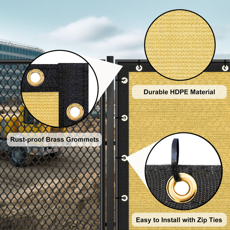 Artpuch Privacy Fence Screen Customized Outdoor Mesh Panels for ...