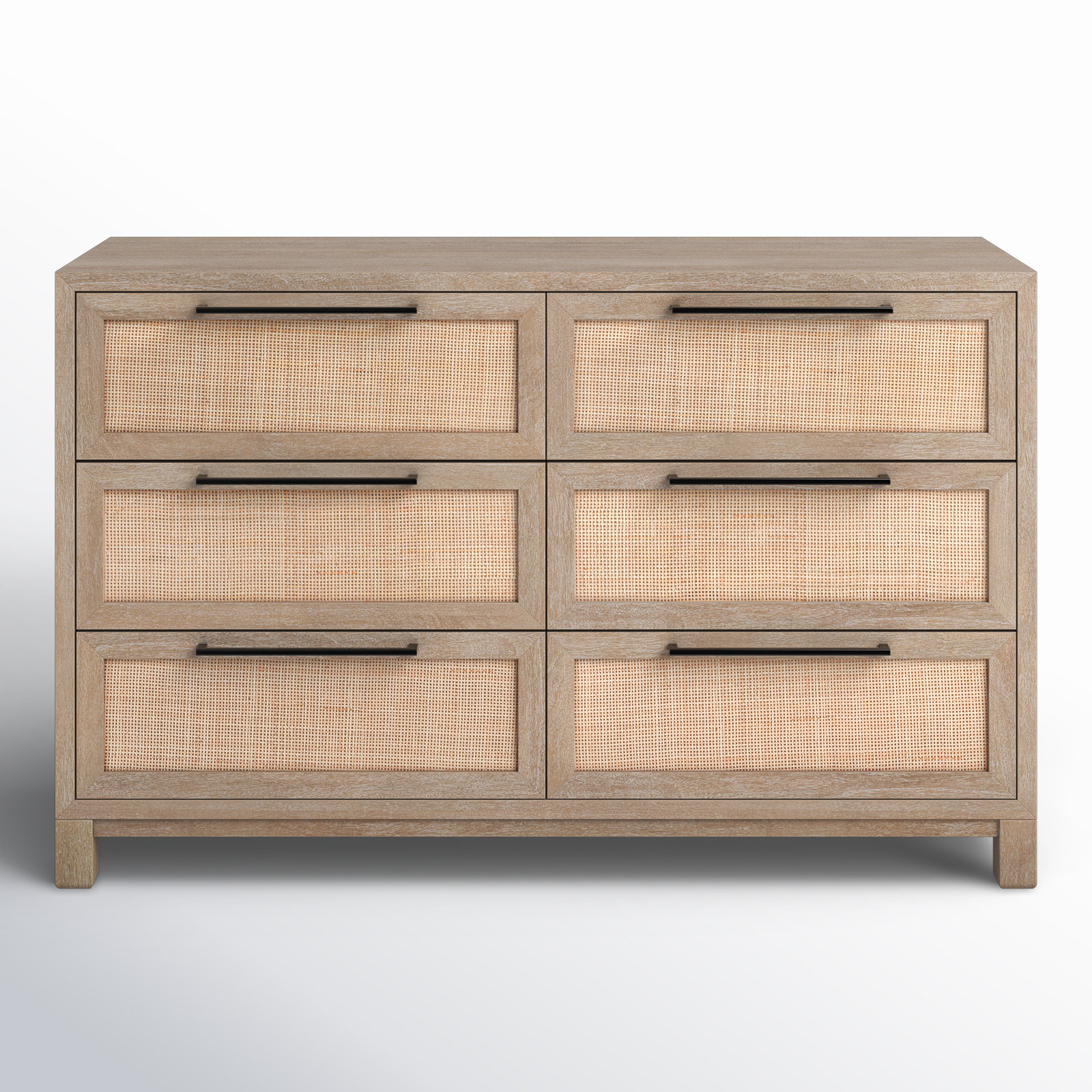 Birch Lane™ Cara 6 - Drawer Cane Dresser & Reviews | Birch Lane
