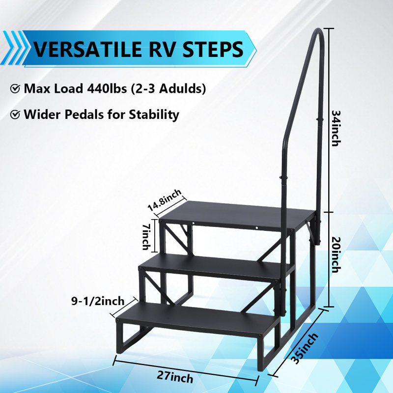 WFX Utility™ Steel Small Step Ladder | Wayfair
