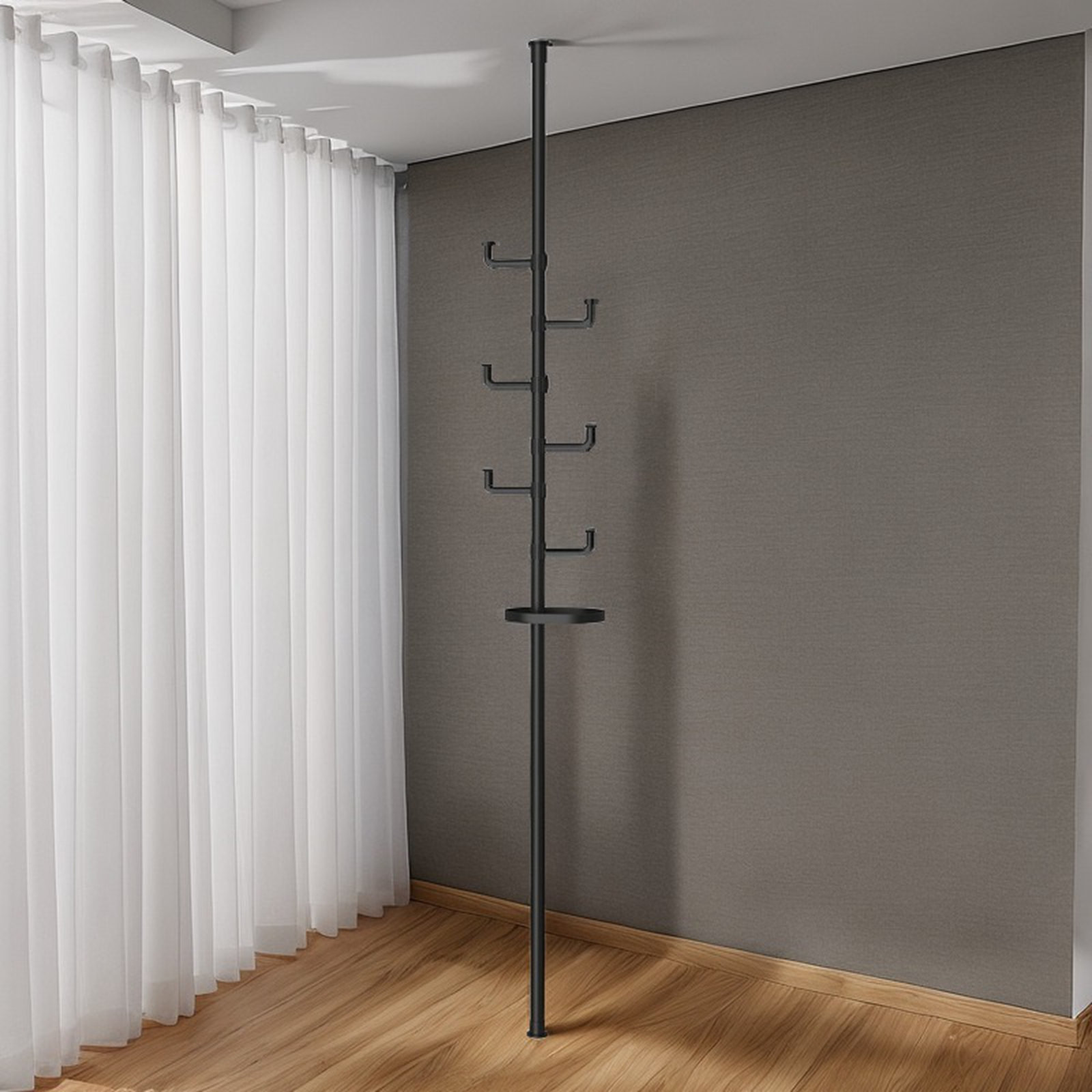 17 Stories New Style With Trays Adjustable Laundry Pole Clothes Drying ...