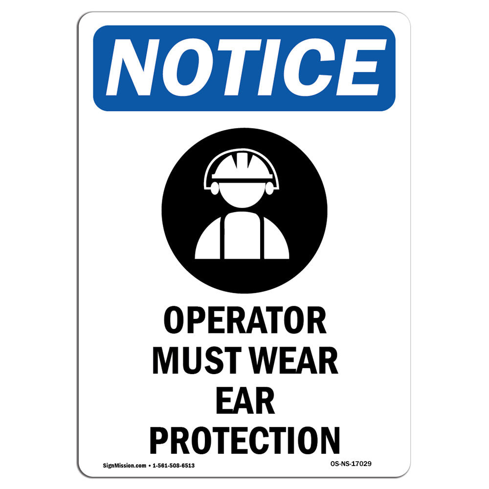 SignMission Operator Must Wear Sign | Wayfair