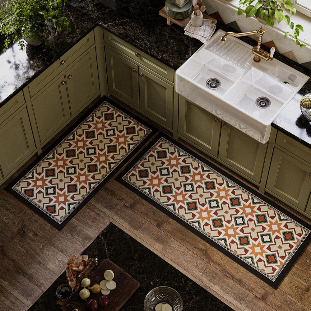 Lark Manor™ Diatomaceous Eart Kitchen Mats,Non-Slip,Super Absorbent,Set ...
