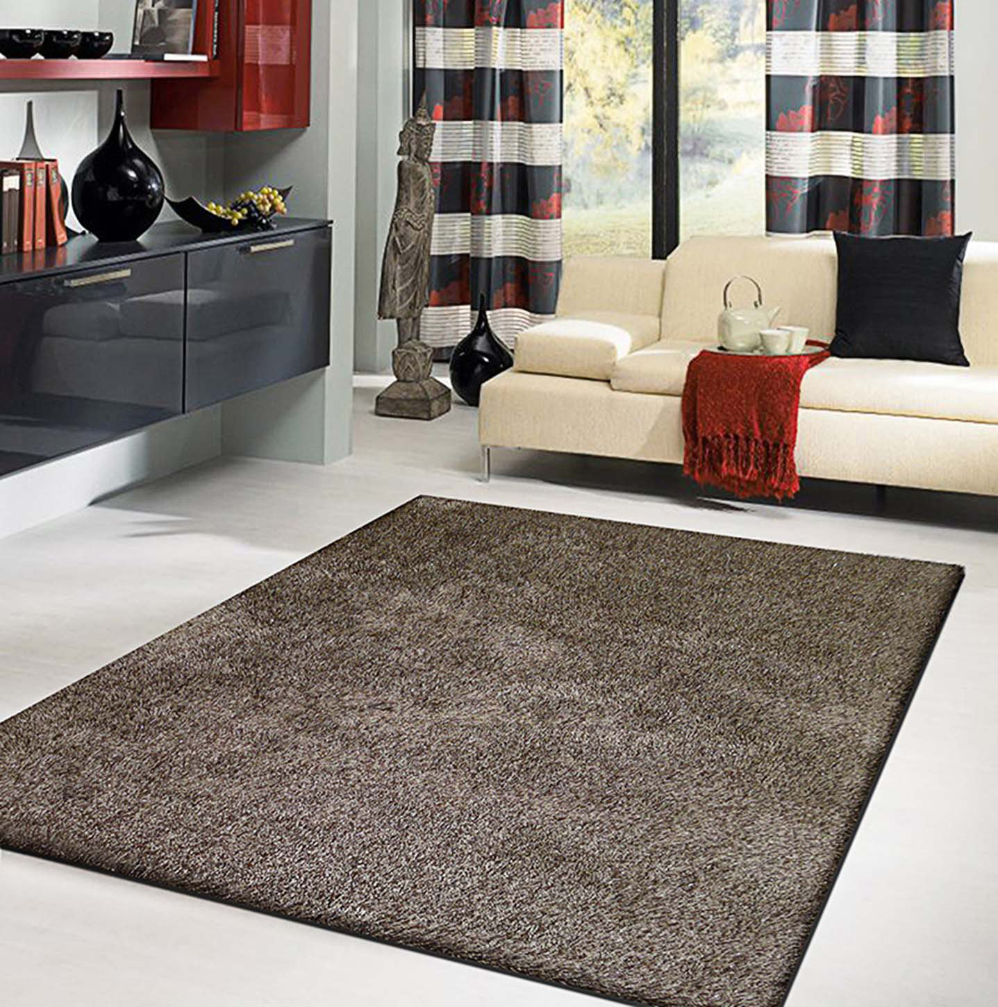 Everly Quinn Large Fancy Shaggy Tufted Area Rug | Wayfair