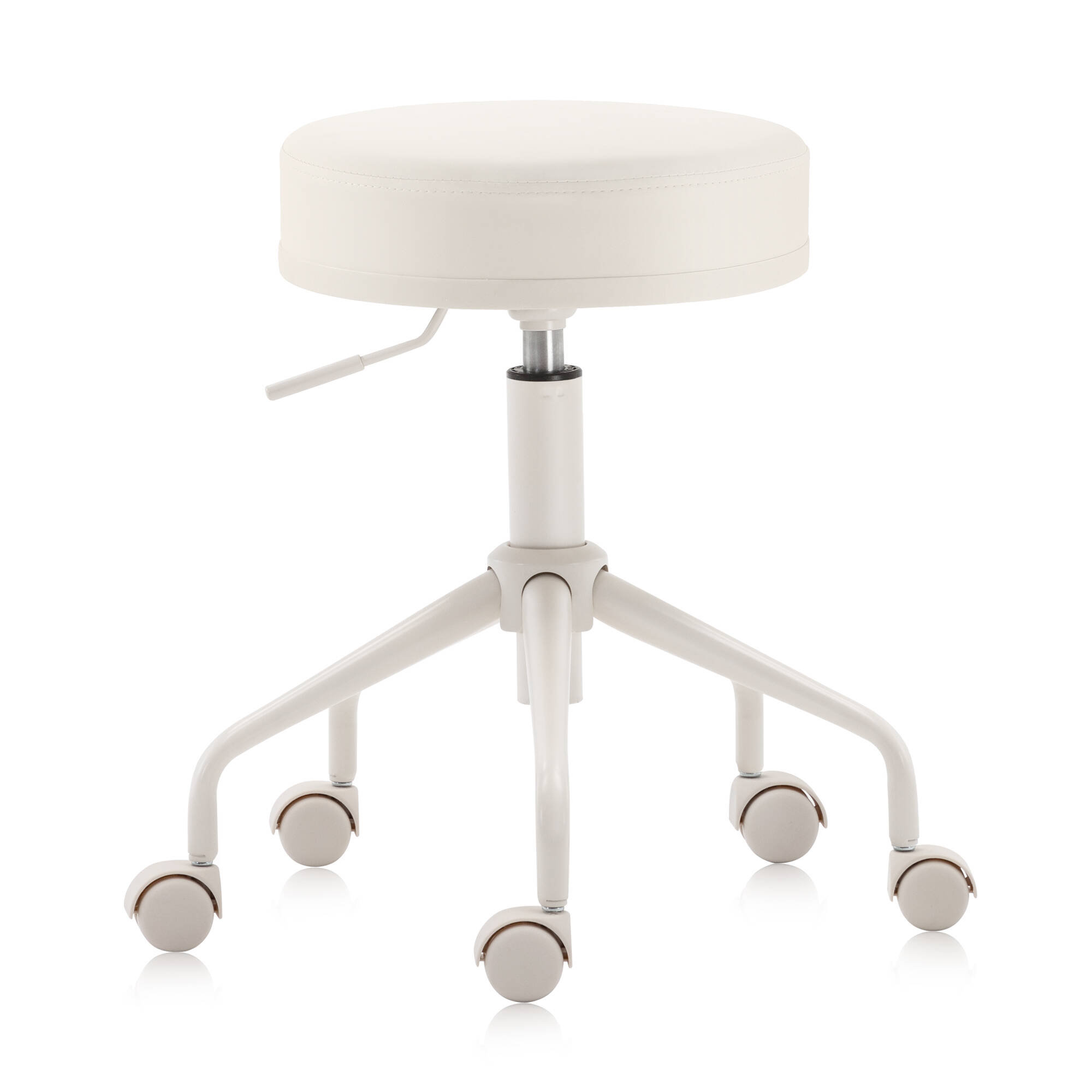 Inbox Zero Pneumatic Swivel Rolling Stool Chair 503 KAI & Reviews | Wayfair