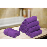 Purple Bath Towels You'll Love | Wayfair