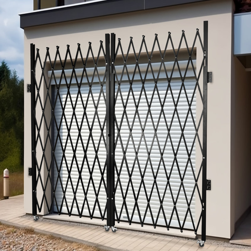 FRONG Double-Folding Metal Security Gate | Wayfair